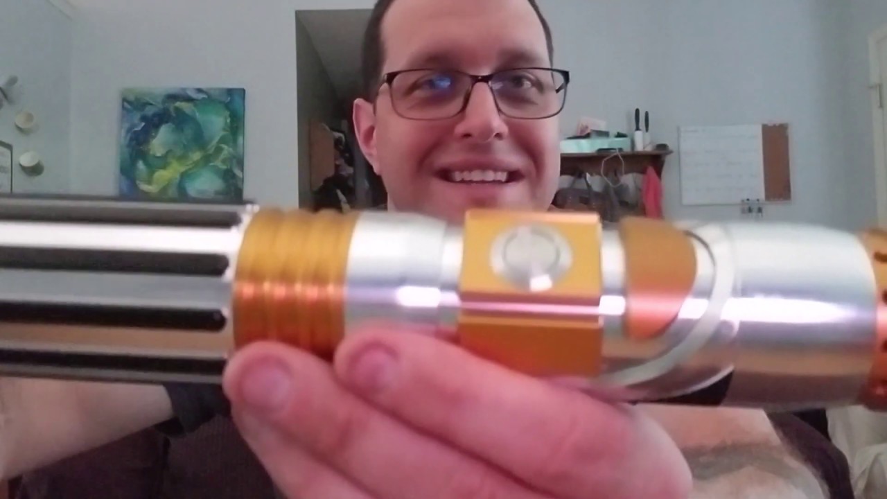 ULTRASABERS Electrum Wind Diamond - Review - YouTube