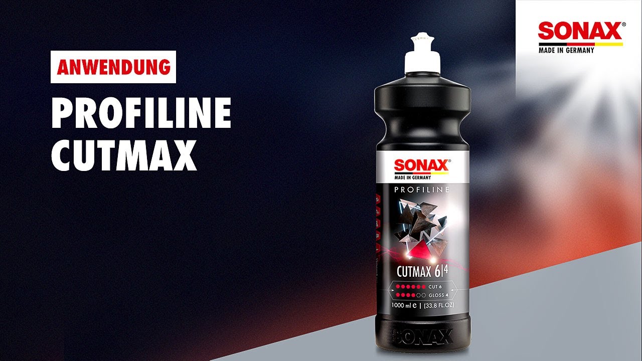 Anwendung SONAX PROFILINE CutMax und SONAX PROFILINE PerfectFinish ...