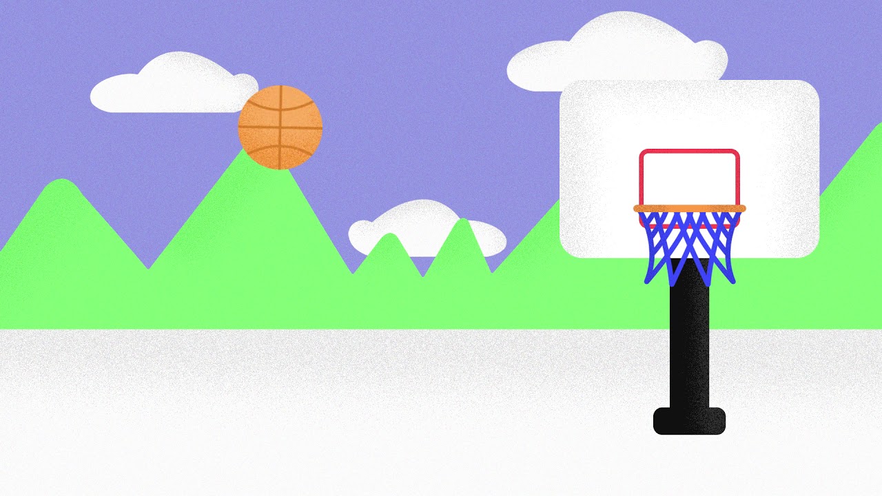Motion Graphics Class - Simple Basketball Animation - YouTube