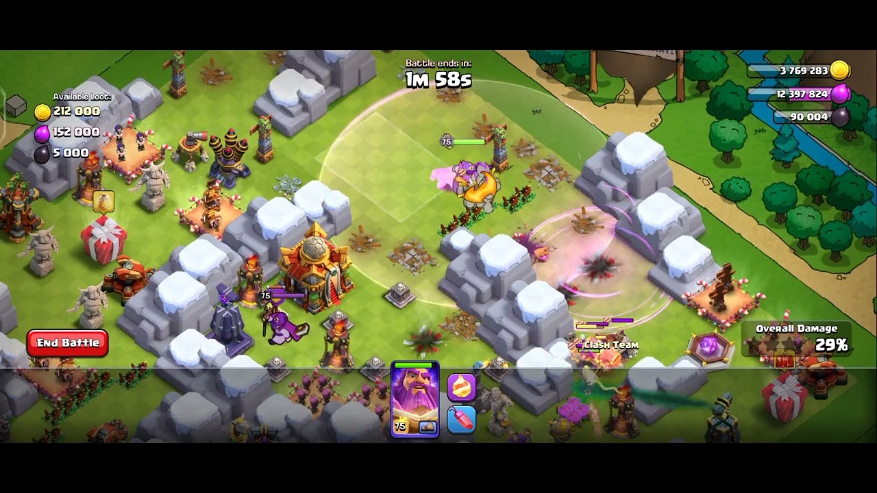 How To Conquer Grand Stand || COC - YouTube