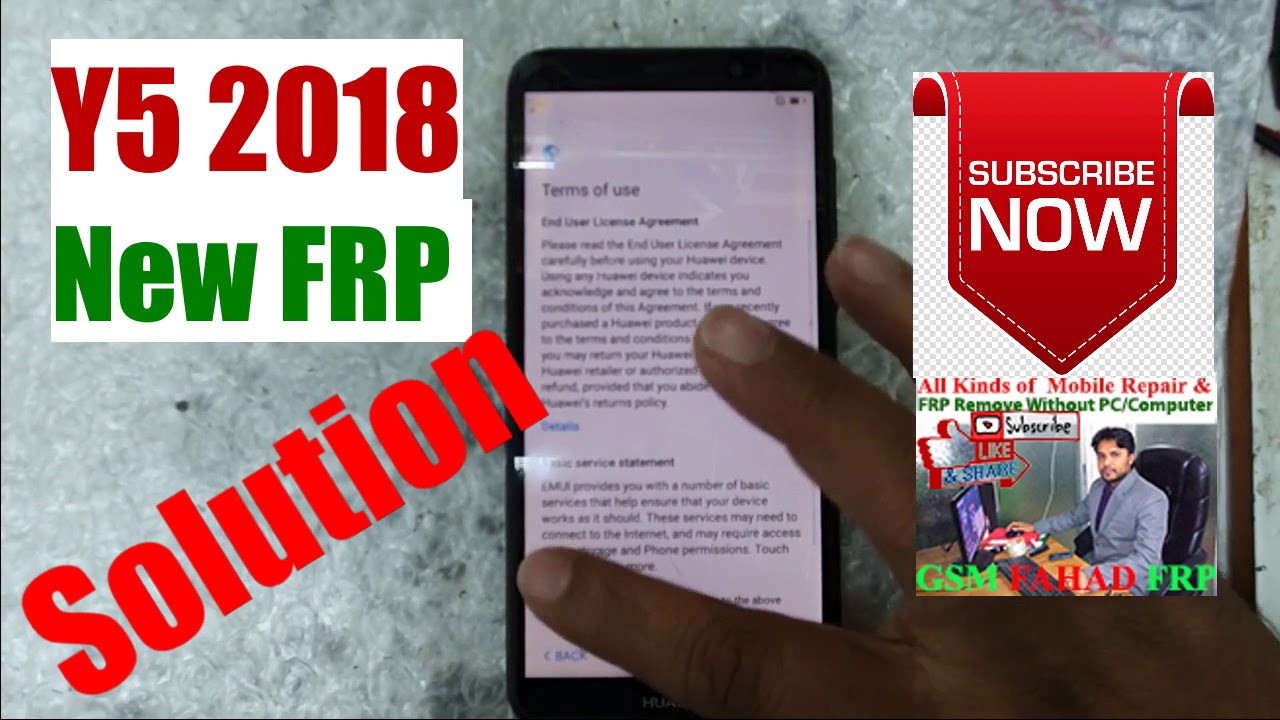 Huawei Y5 2018 New FRP Solution ! Huawei Y5 2018 (DRA-LX2) 2021 FRP ...