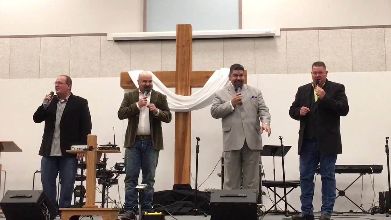CrossFire Gospel Quartet singing "An Old Convention Song" - YouTube