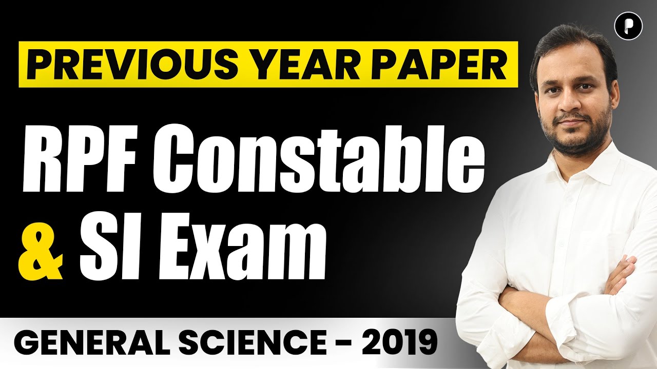 RPF Constable | SI Exam 2019 Previous Year Paper | RPF PYQs #railway ...