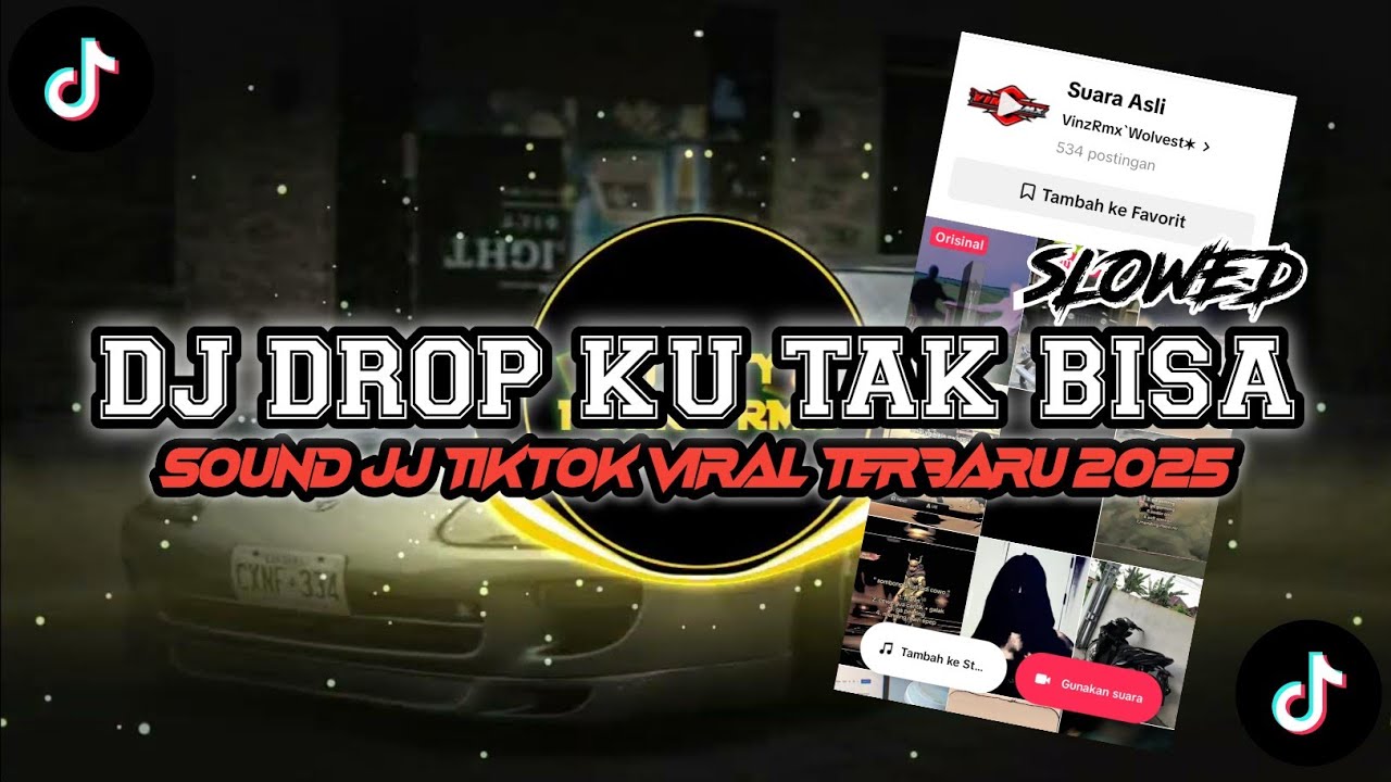 DJ DROP KU TAK BISA SLOWED MENGKANE [BY Haikal RMX X DJ NANSUYA] SOUND ...