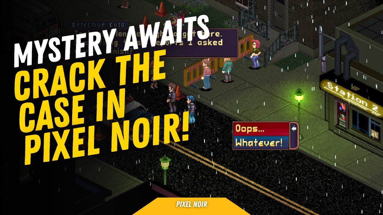 Pixel Noir: The Ultimate Detective JRPG Experience Unleashed! - YouTube