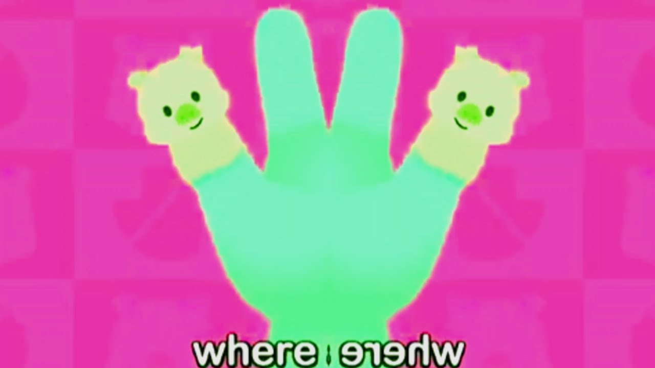Finger Wiggle Wiggle|| Pig Singing FX (color+pitch) - YouTube