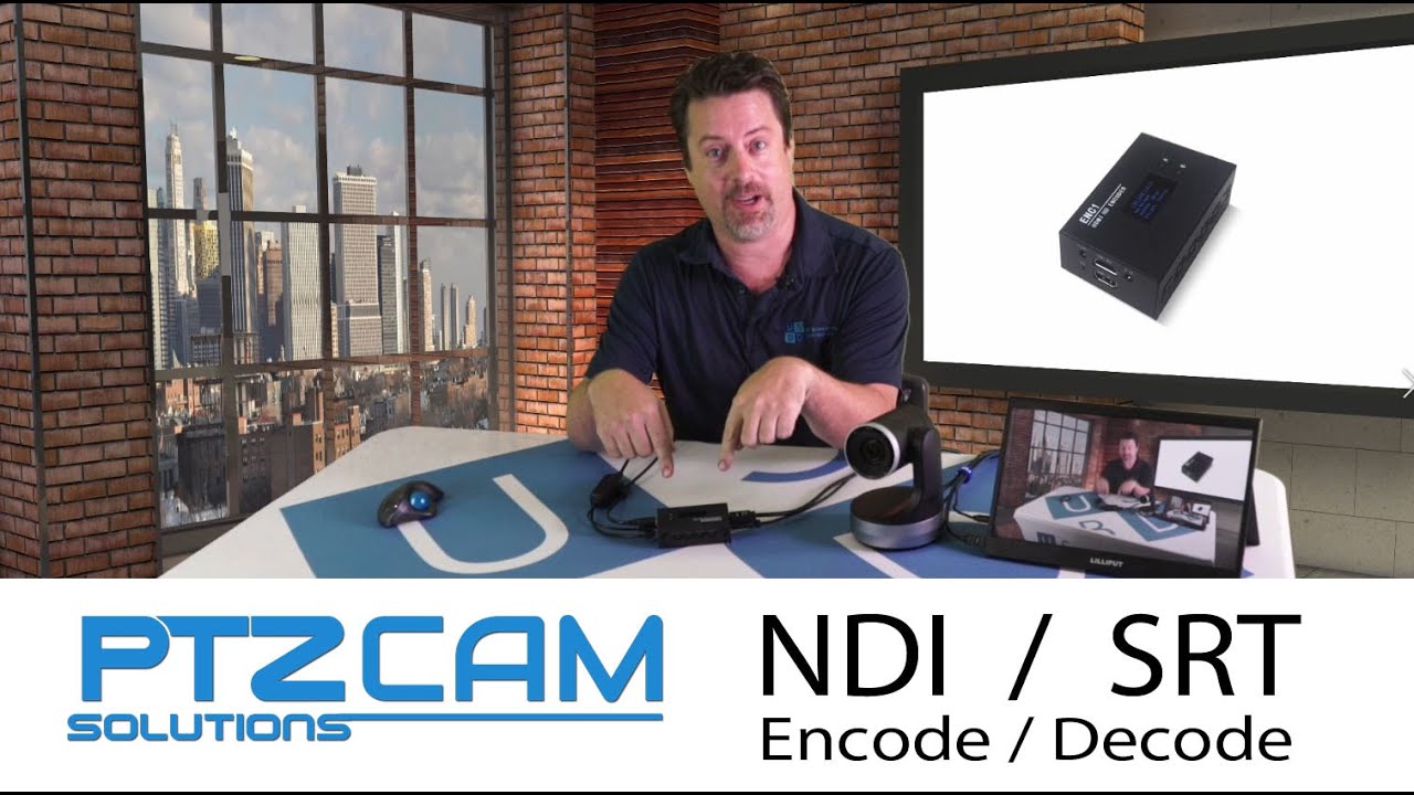 PTZCam ProEnc1 NDI SRT Encoder Decoder - YouTube