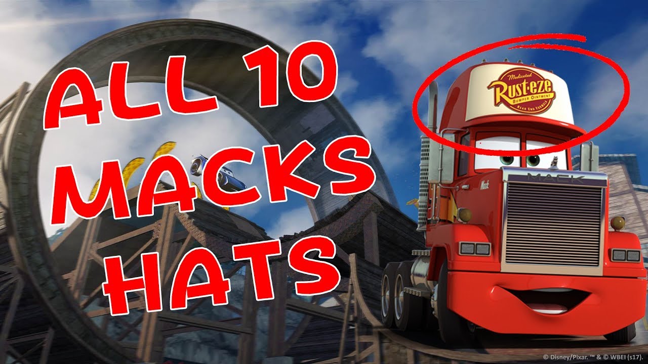 Cars 3 - Unlock Mack ‼ All 10 Mack Hat Locations -Thomasville ...