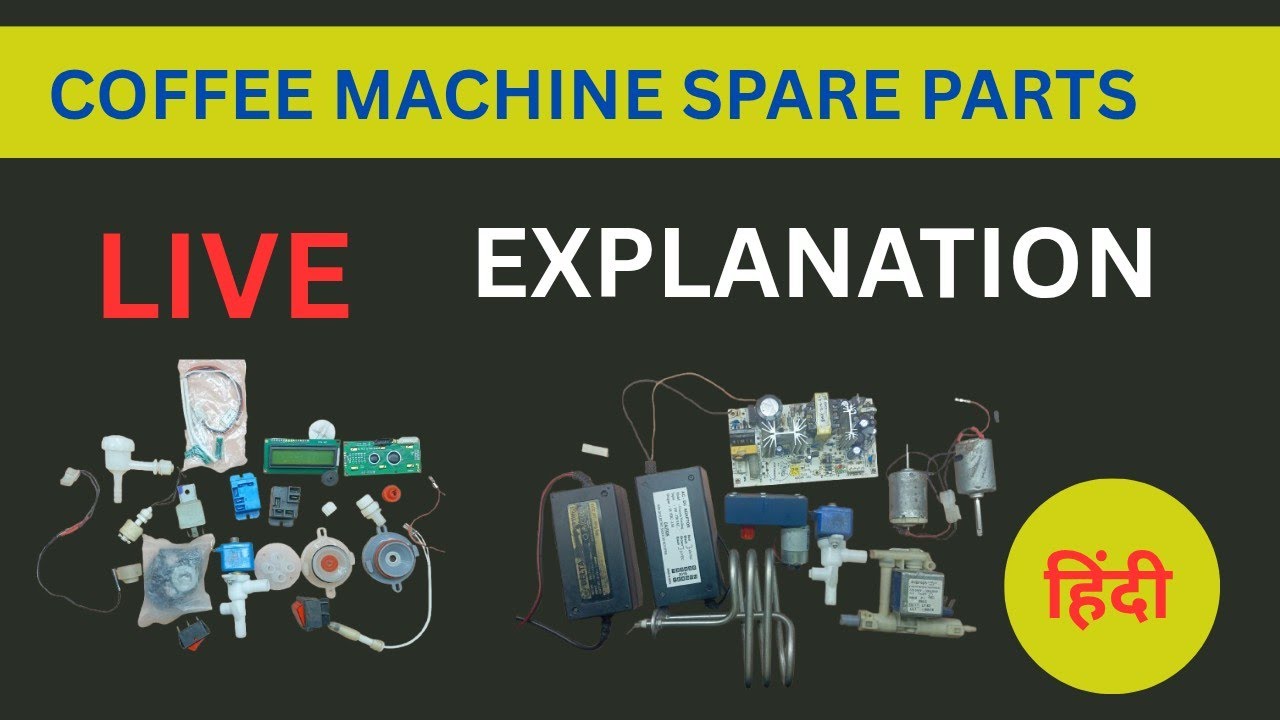 Coffee Vending Machine Spare Parts Explanation - YouTube