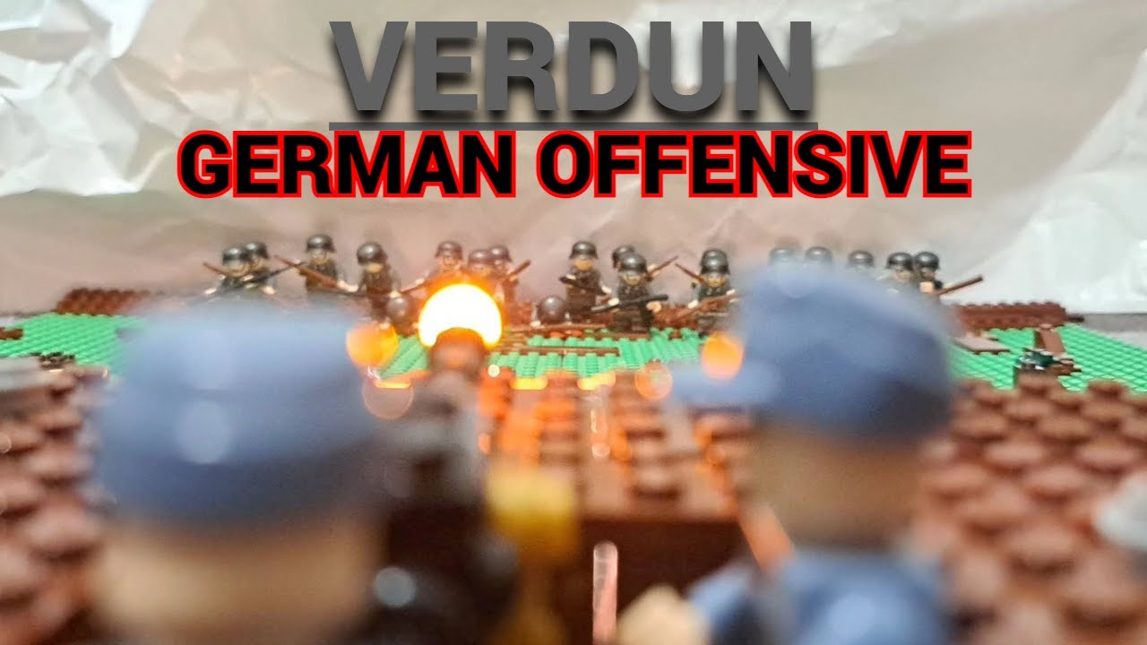 Lego WW1 Verdun- German offensive - YouTube