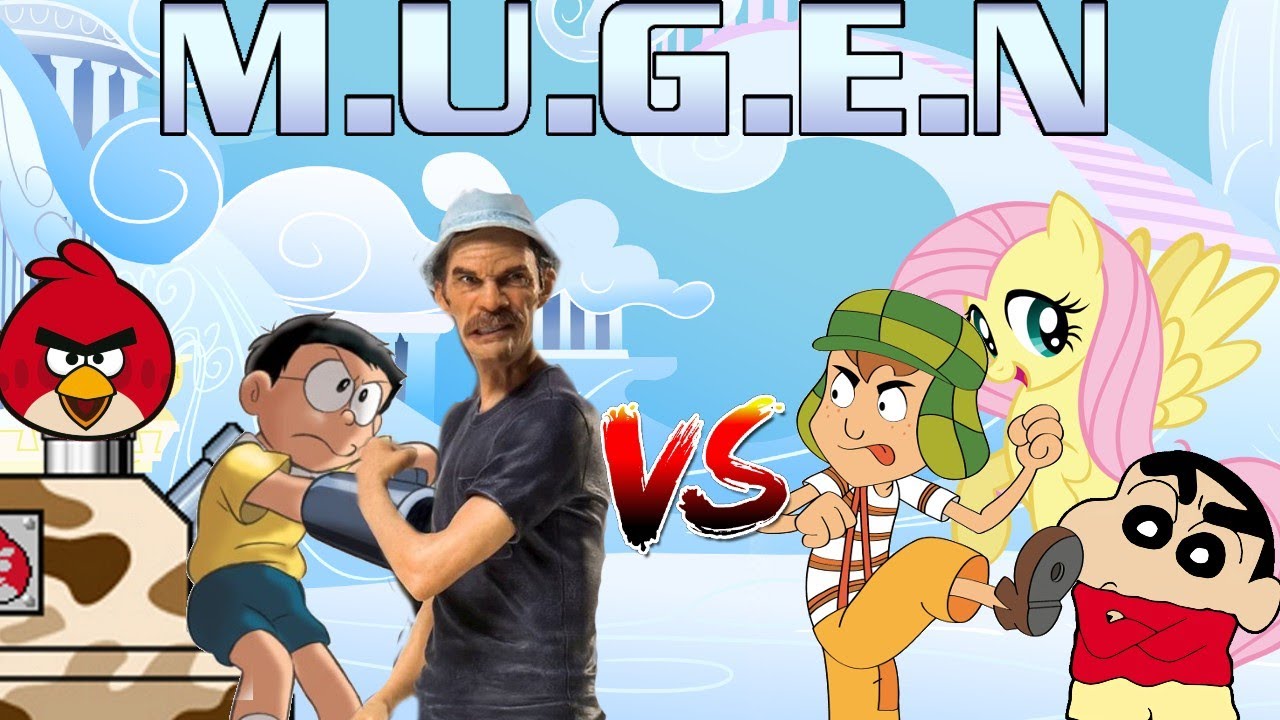 MUGEN Battle 5: Don Ramon, Nobita Nobi, Angry Birds Tank vs Chavo ...