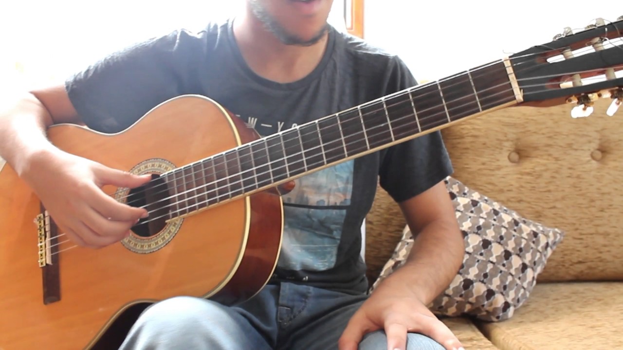 Solo zina - Guitar lesson - HAMZA FW - YouTube