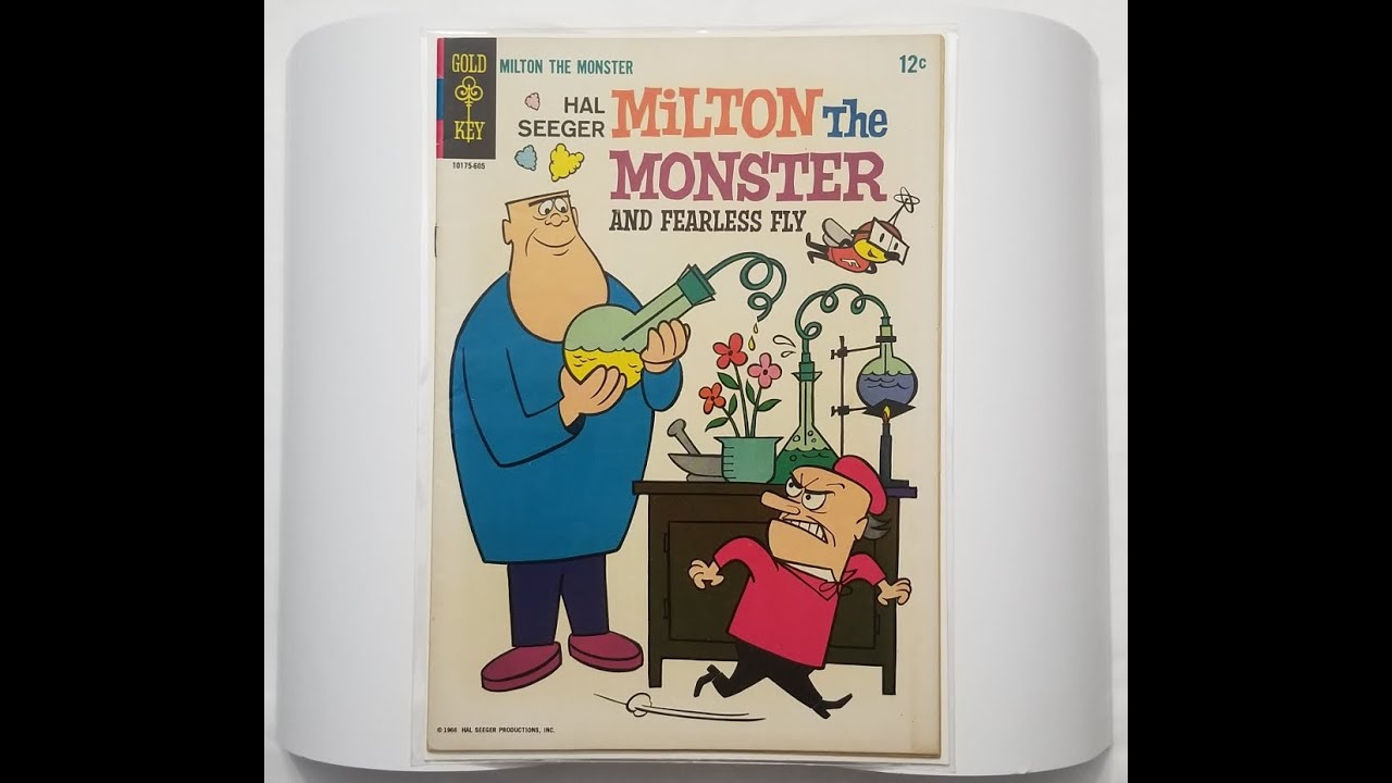 1966 Gold Key Milton the Monster and Fearless Fly 1 Silver Age Comic ...