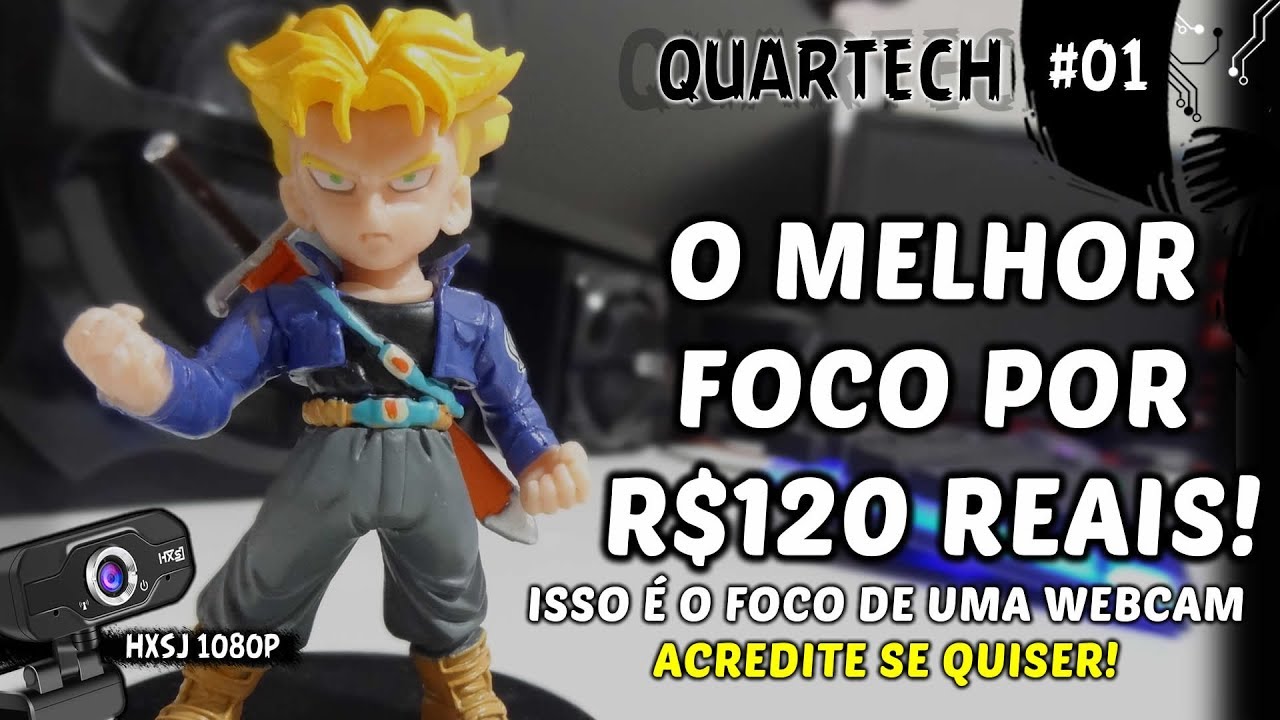 A WEBCAM + BARATA com FOCO EXCELENTE! - #01 QuarTECH - YouTube