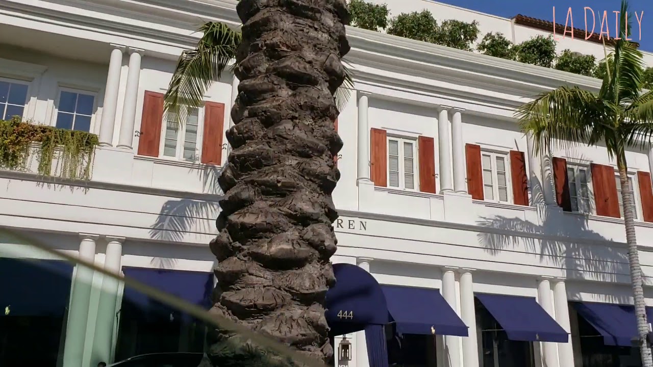 Beverly Hills 90210 Rodeo Drive Golden Triangle California - YouTube