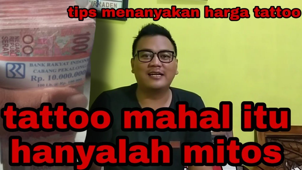 kenapa tattoo itu mahal || tarif tattoo || tattoo indonesia - YouTube