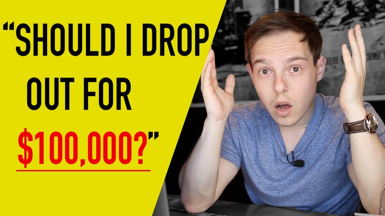 $100K Per Year At 18...Should I Quit College? | The Graham Stephan Show ...