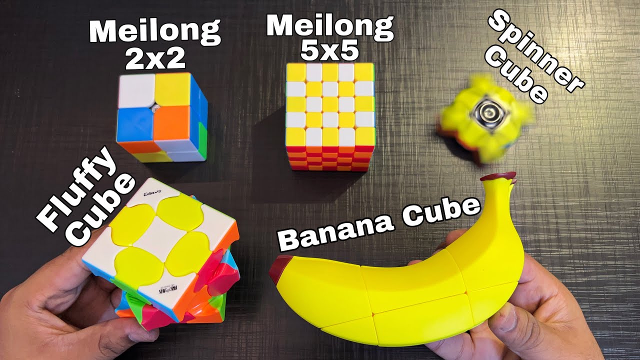 5 New Products in our Store “Banana Cube, Spinner Cube & More” - YouTube
