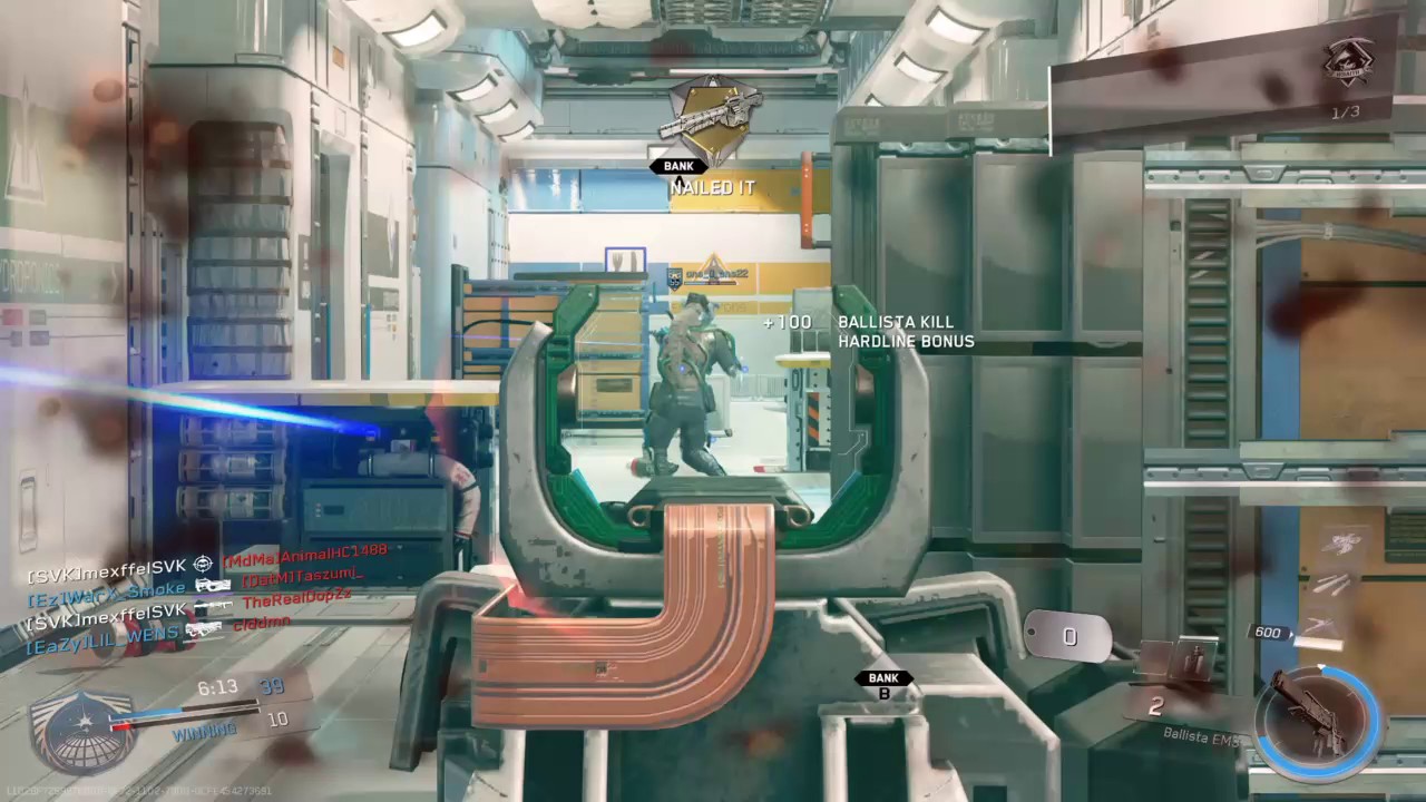 Call of Duty®: Infinite Warfare 4 nasty kills with ballista em3 - YouTube