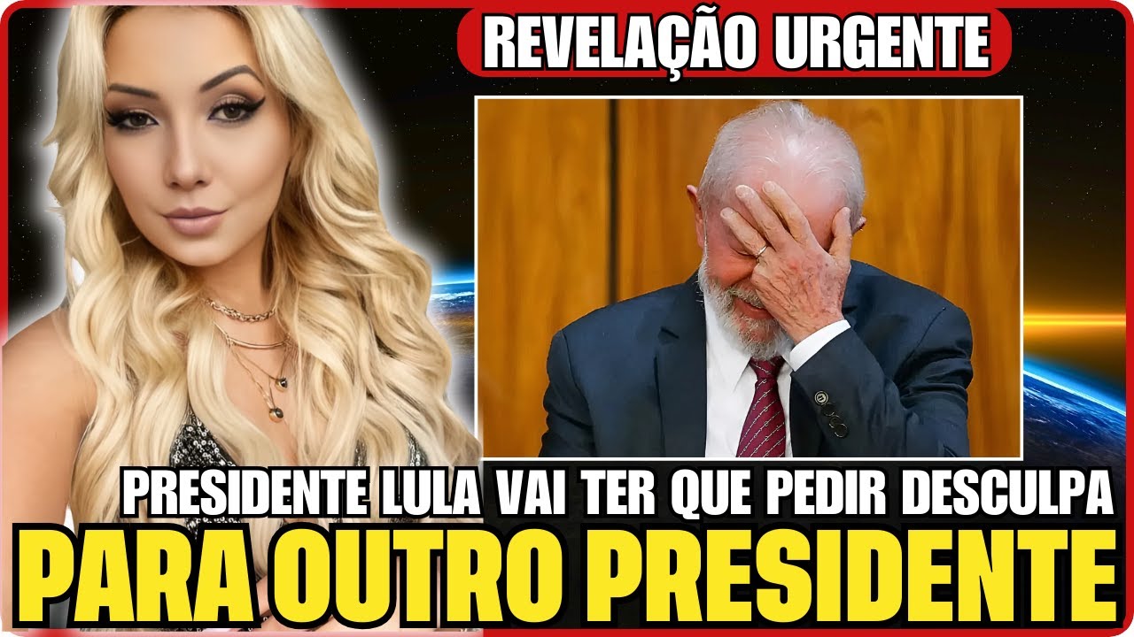 O PRESIDENTE LULA VAI TER QUE PEDIR DESCULPAS A OUTRO PRESIDENTE | MEDIUM CHALINE GRAZIK - YouTube