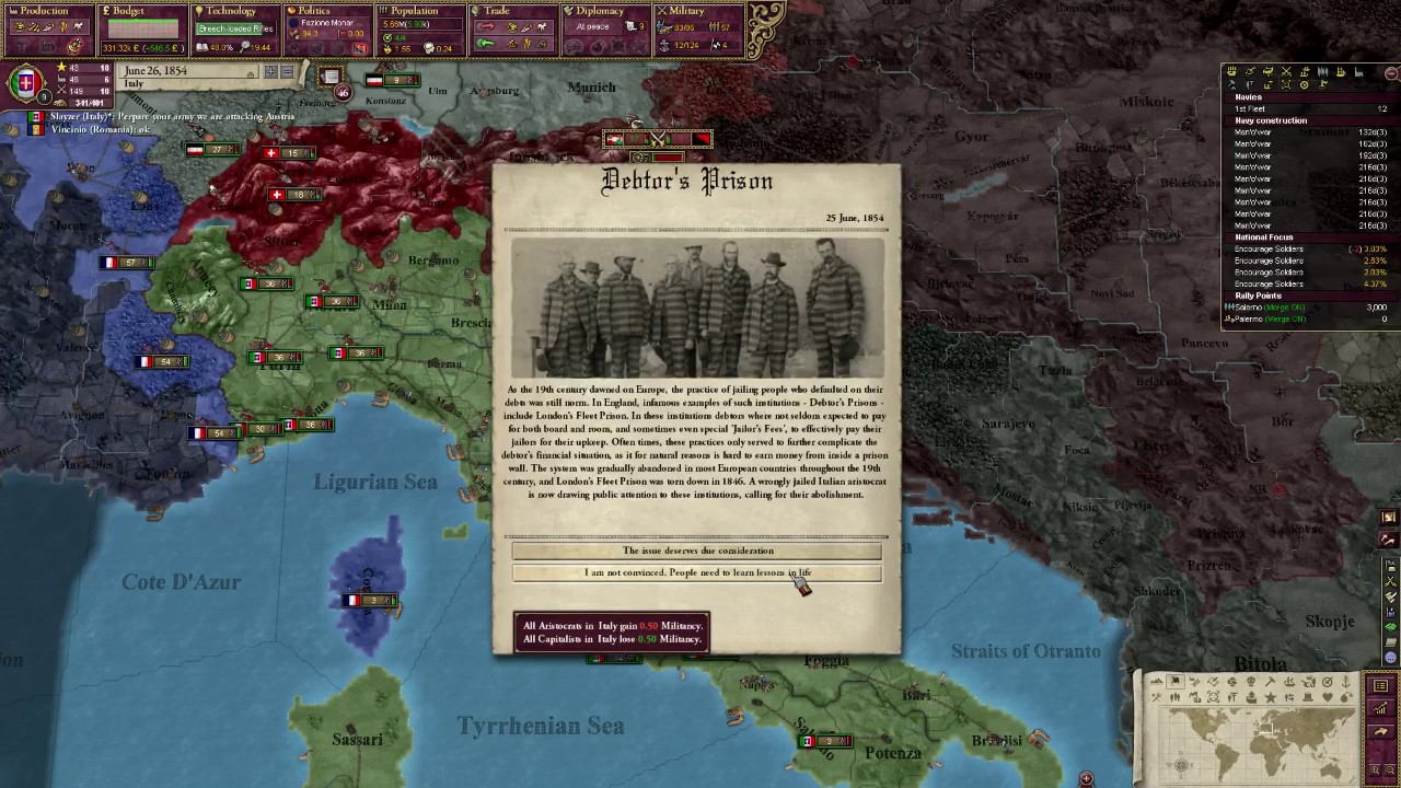 Victoria 2 MP, Two Sicilies part 9 - YouTube