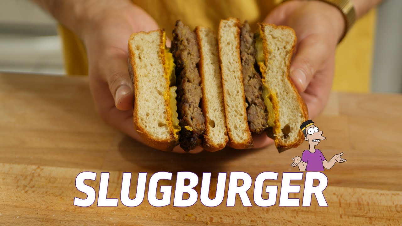 Recreating the Slugburger by Chef John | 𝘈𝘮𝘢𝘵𝘦𝘶𝘳 𝘈𝘵𝘵𝘦𝘮𝘱𝘵𝘴 - YouTube