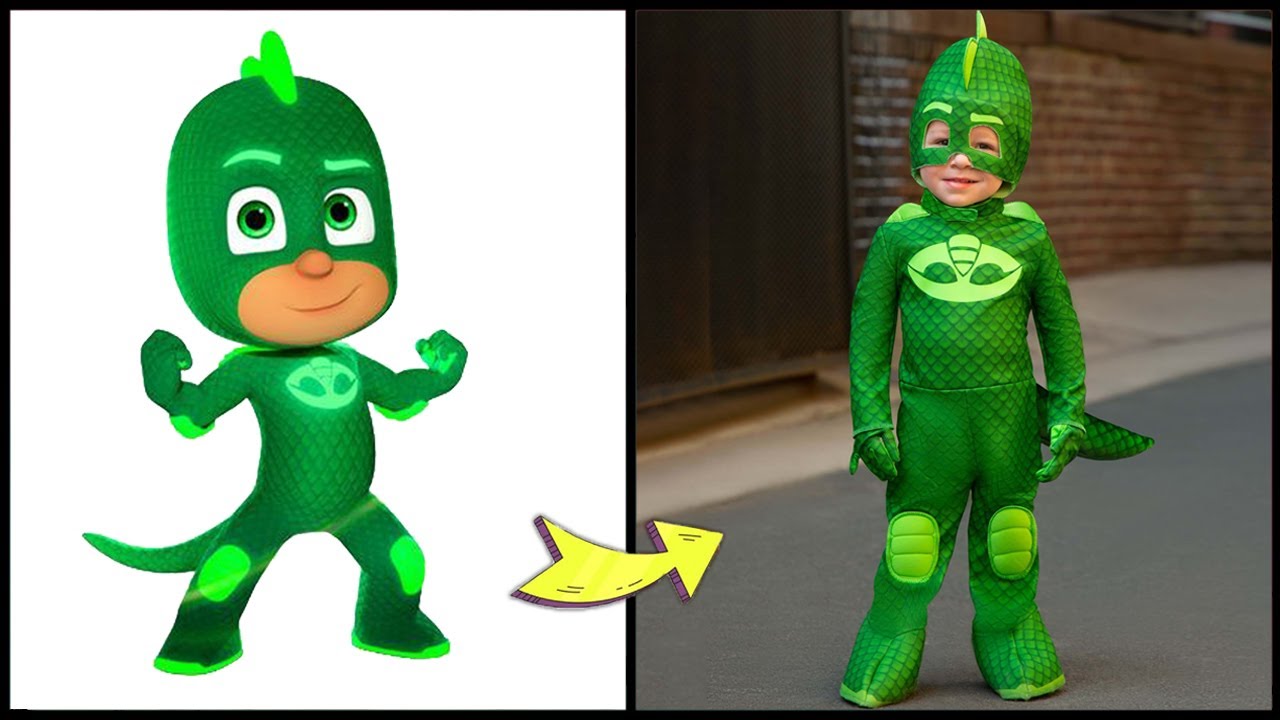 PJ Masks Characers In Real Life! | PJ Riders | PJ Masks Power Heroes ...
