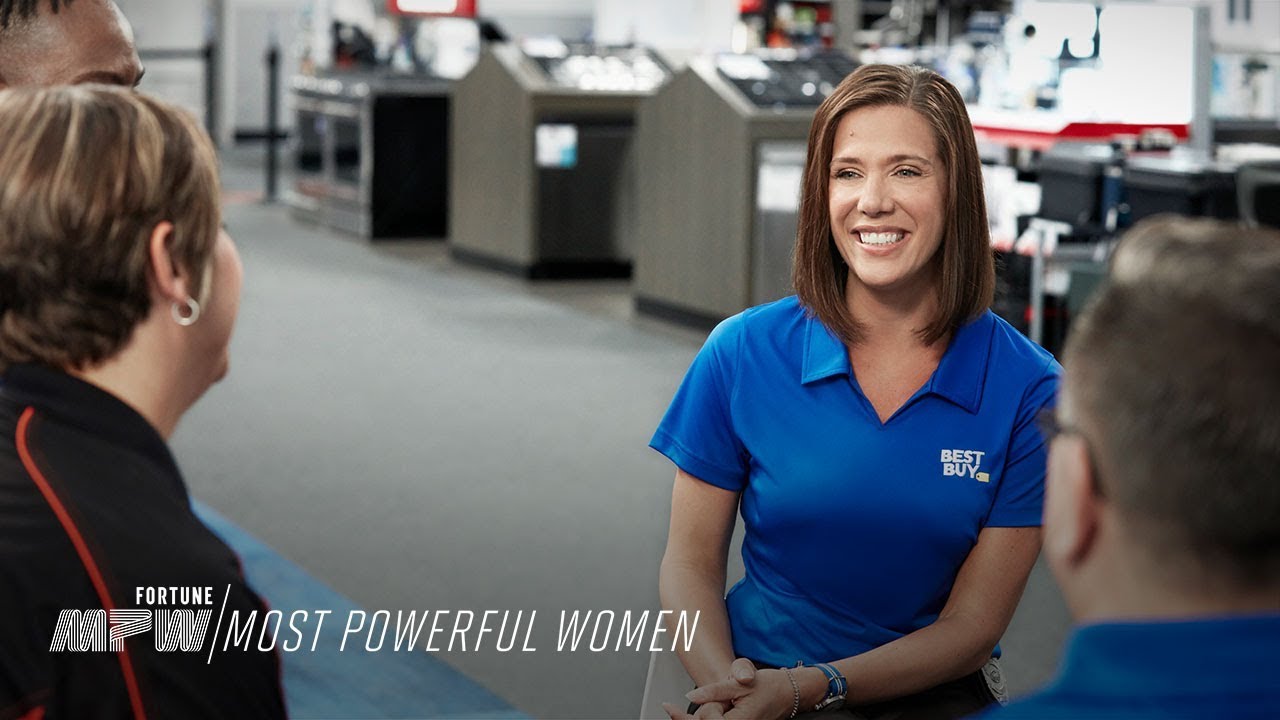 Most Powerful Women: Corie Barry - YouTube