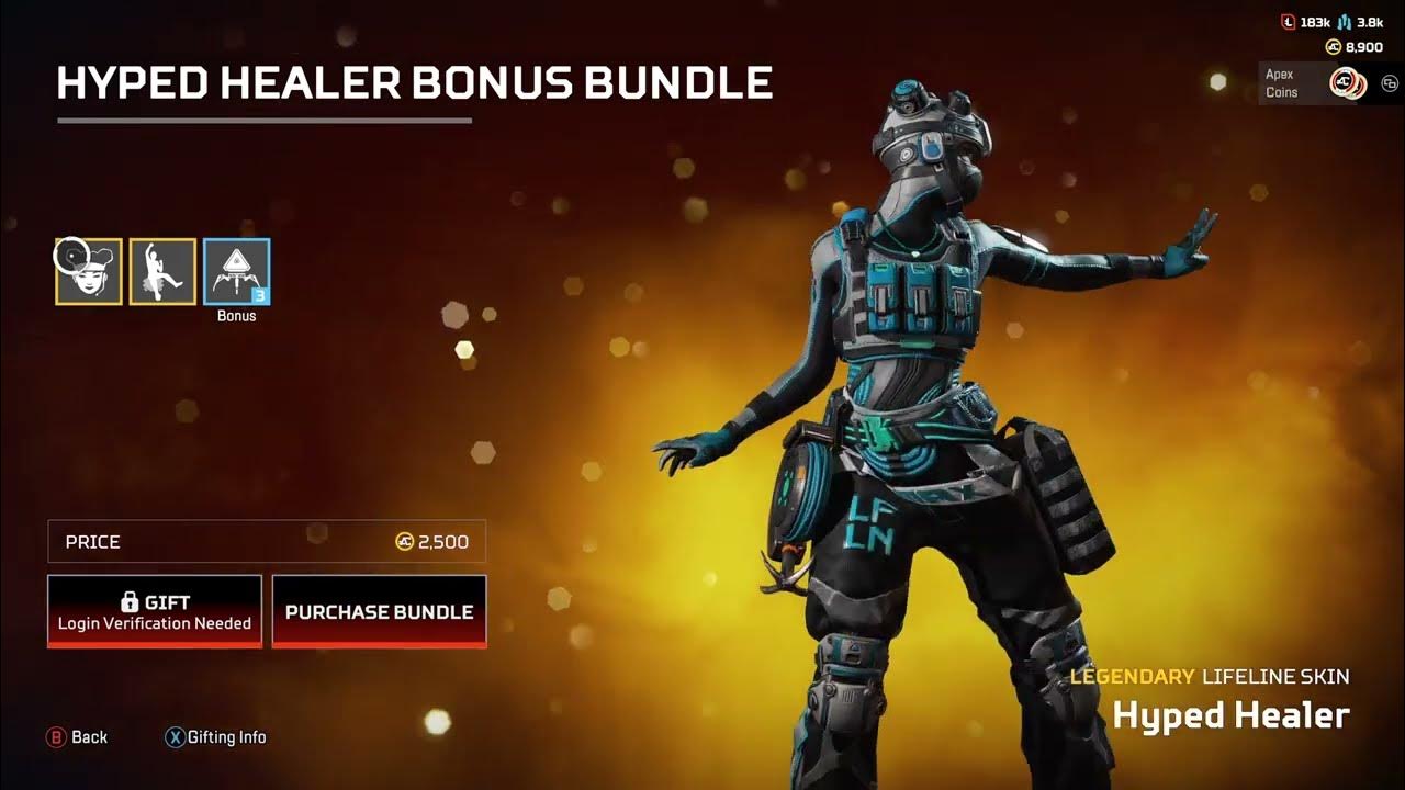 Legendary Bundle for Lifeline (Hyped Healer), S16 Store Update. [Apex Legends - Highlight - Mar ...