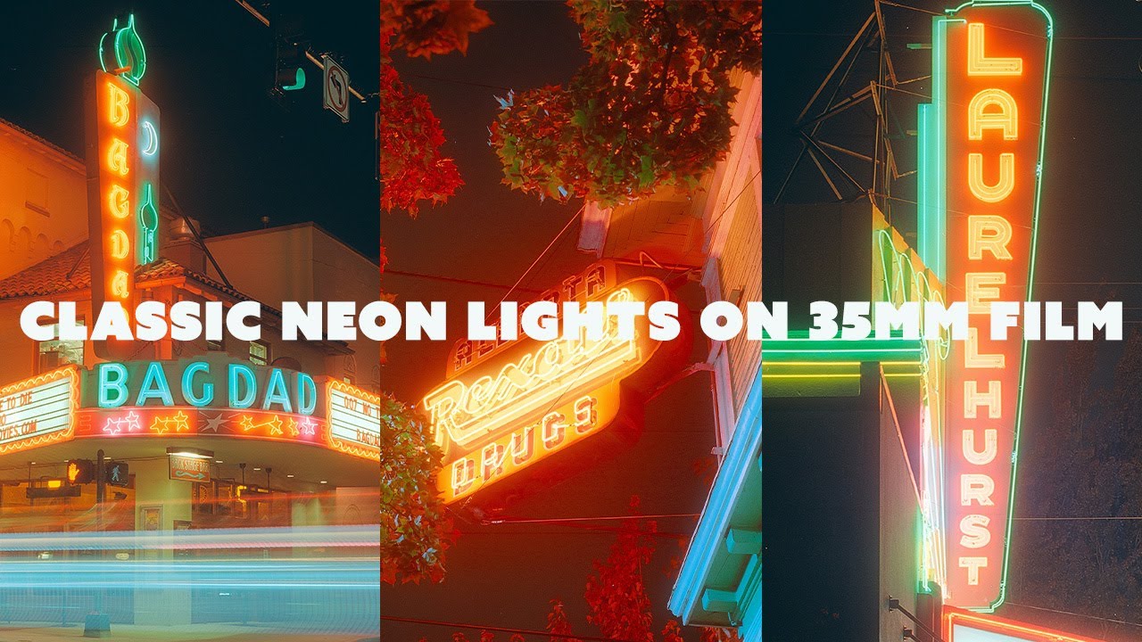 Portland Neon on 35mm Film(Lomography 800) - YouTube