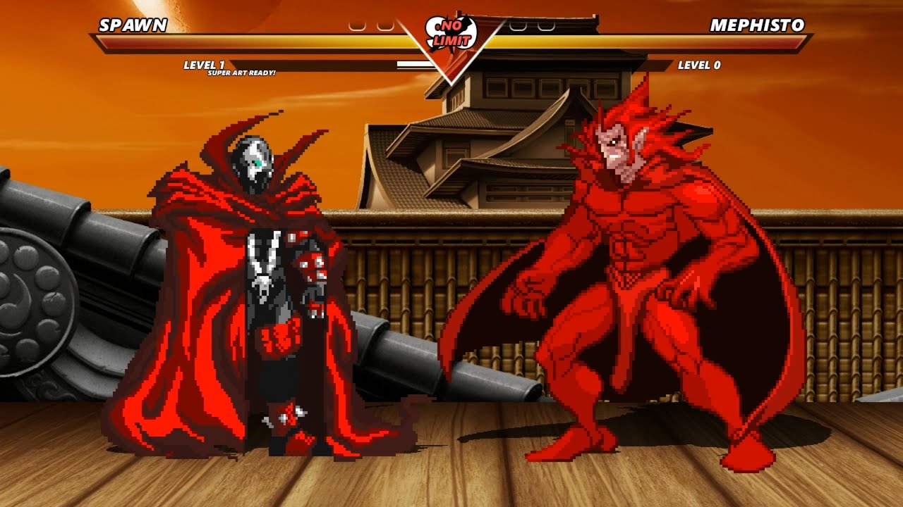 SPAWN vs MEPHISTO - Highest Level Incredible Epic Fight! - YouTube