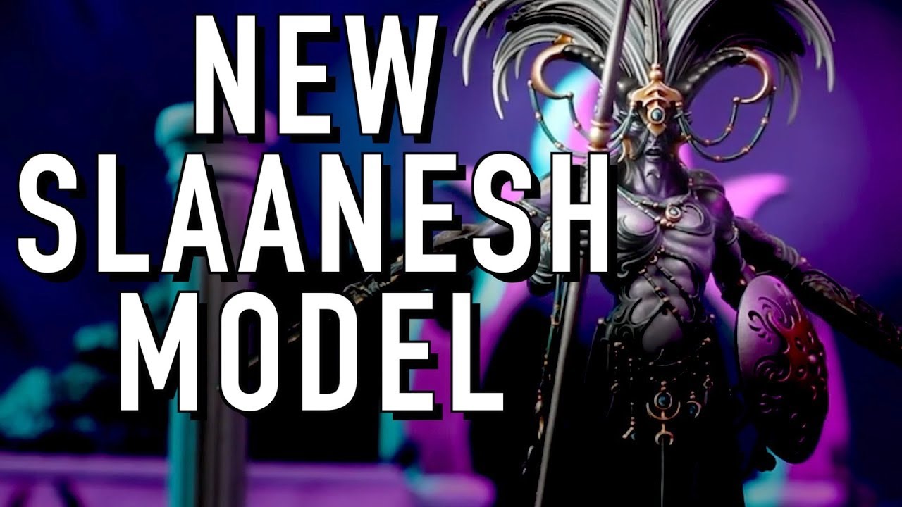 New Slaanesh Model in Warhammer 40K and Age of Sigmar For the Greater ...