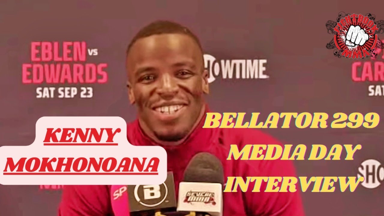 Kenny Mokhonoana Bellator 299 | Bellator Dublin Media Day interview ...