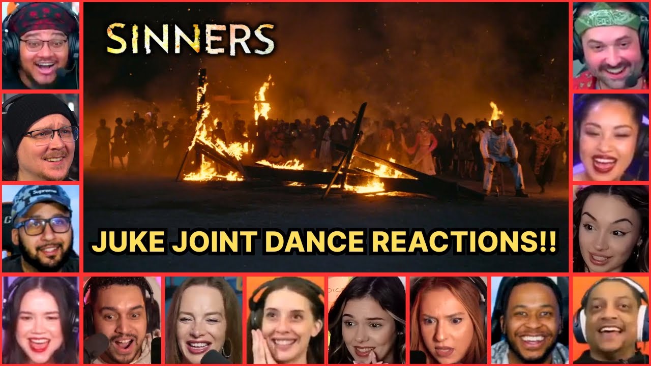 Reactors Reacting To Juke Joint Dance | SINNERS Movie Reaction Mashup ...