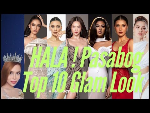 Hala! Pasabog Top 10 Glam Look Miss Universe Philippines Belle Lustre ...
