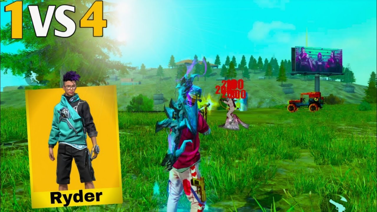 RYDER CHARECTER 31 KILL SOLO VS SQUAD!! GARENA FREE FIRE - YouTube