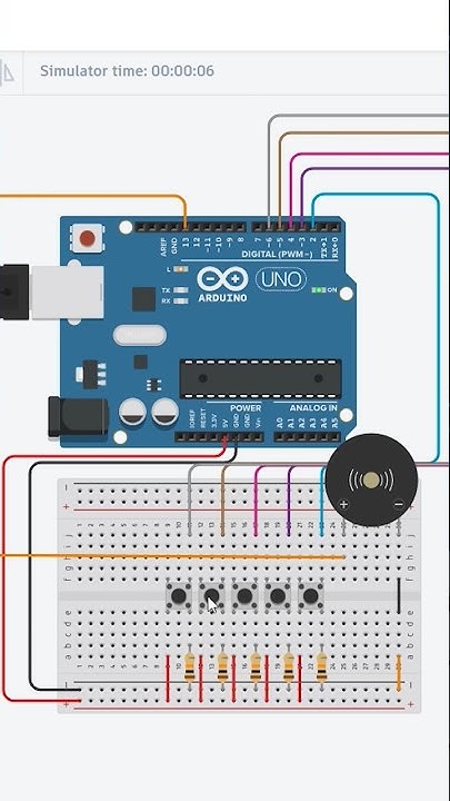 piano using Arduino 🤩🎹 #arduino #electronics #arduinorobot #robot # ...