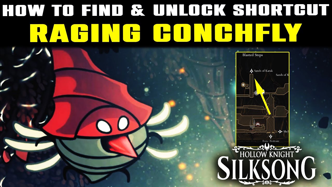 Raging Conchfly UNLOCK SHORTCUT (Unlock EASY Runback) & Location GUIDE ...