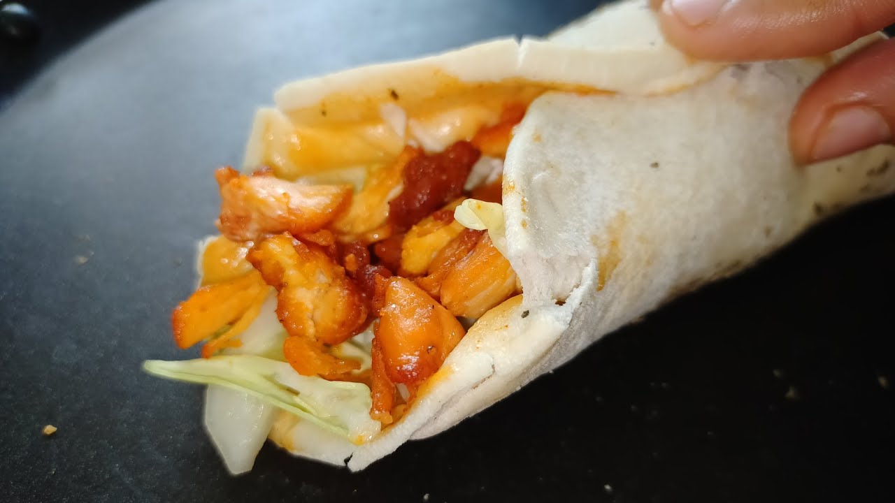 indian best shawarma recipe 😊 | Quick & delicious Chicken Shawarma ...