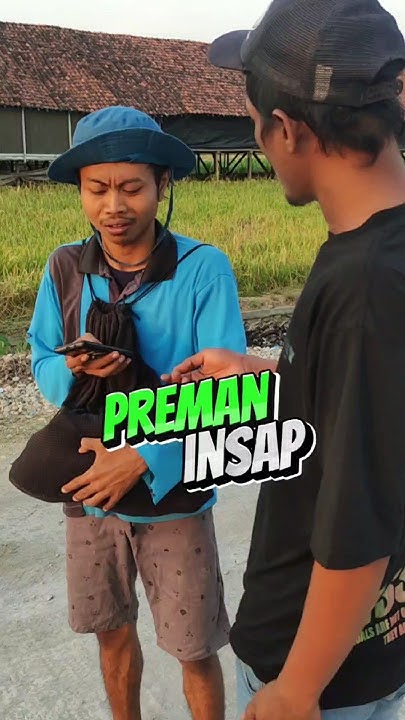 preman insap #komedi #bangudin #triokamvret - YouTube