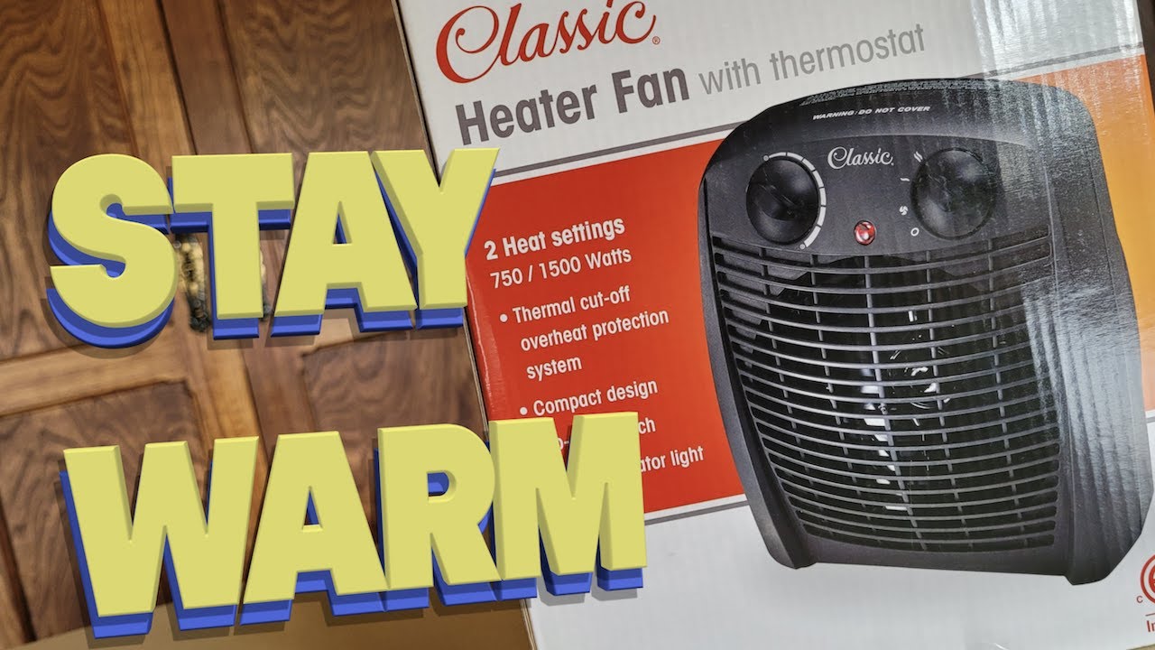 Heat your room with this Classic Heater Fan - YouTube