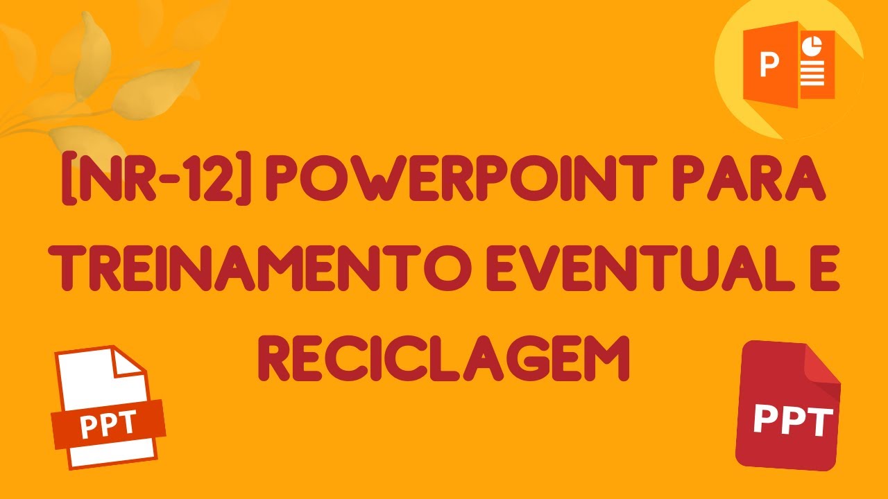 [NR-12] PowerPoint - Treinamento Operação Segura de Máquina - Eventual ...