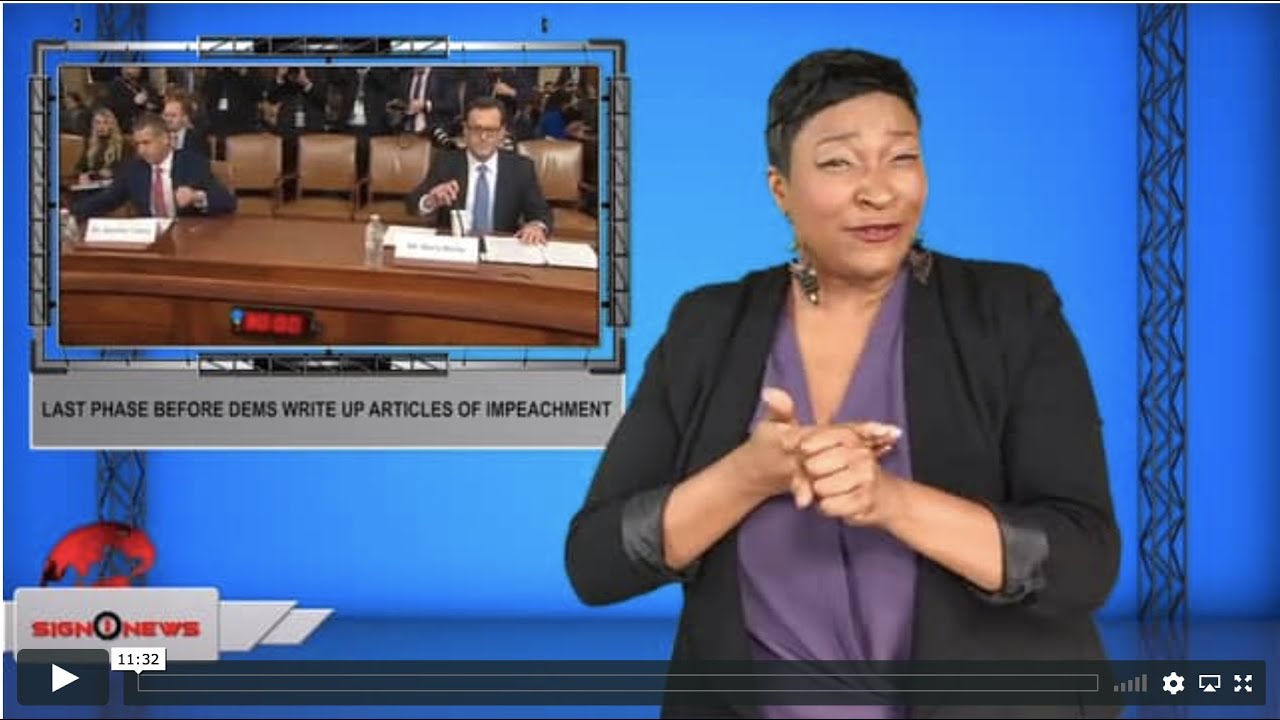 Sign1News 12.9.19 - News for the Deaf community powered by CNN in ...