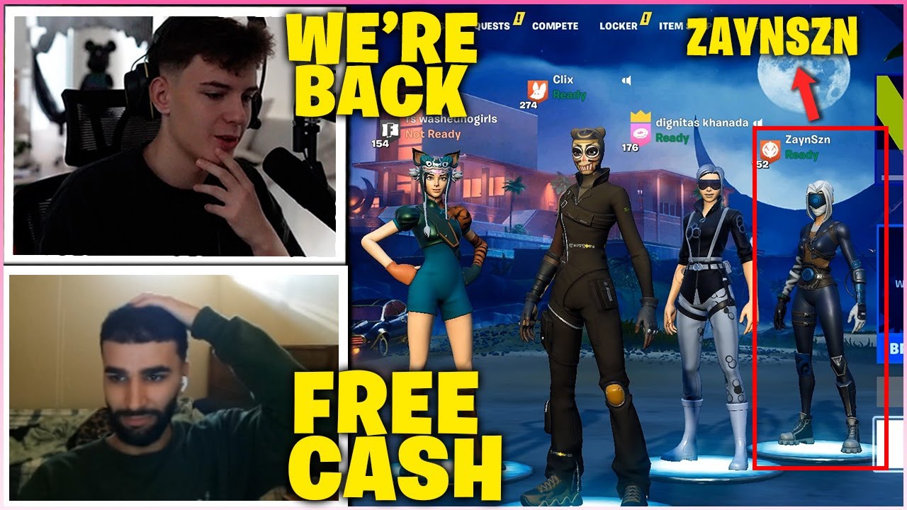 CLIX Reunites With TOXIC CONTROLLER Player ZAYNSZN & Challenges FNCS ...