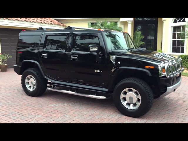 Hummer Car Black