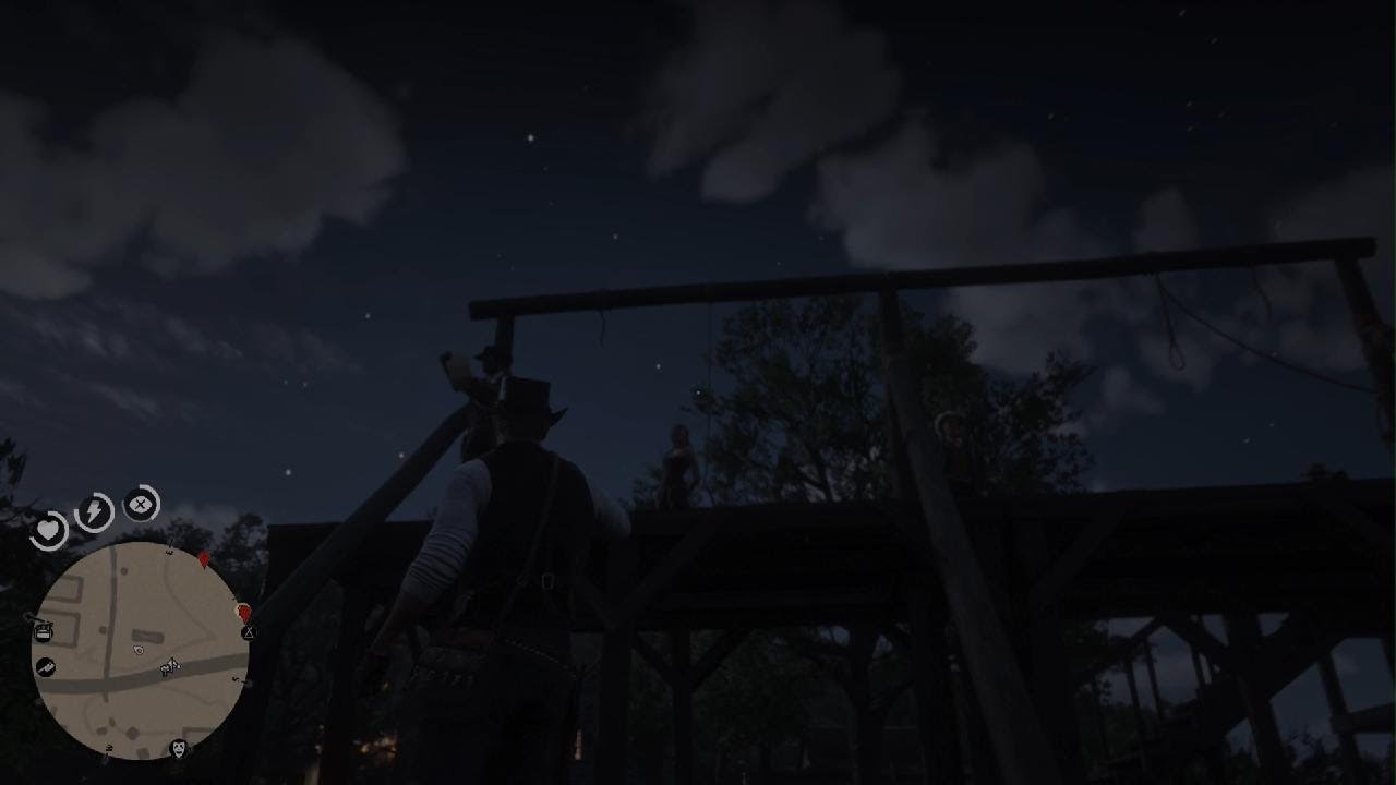 Saving NPC from Hanging RDR2 Red Dead Redemption 2 - YouTube