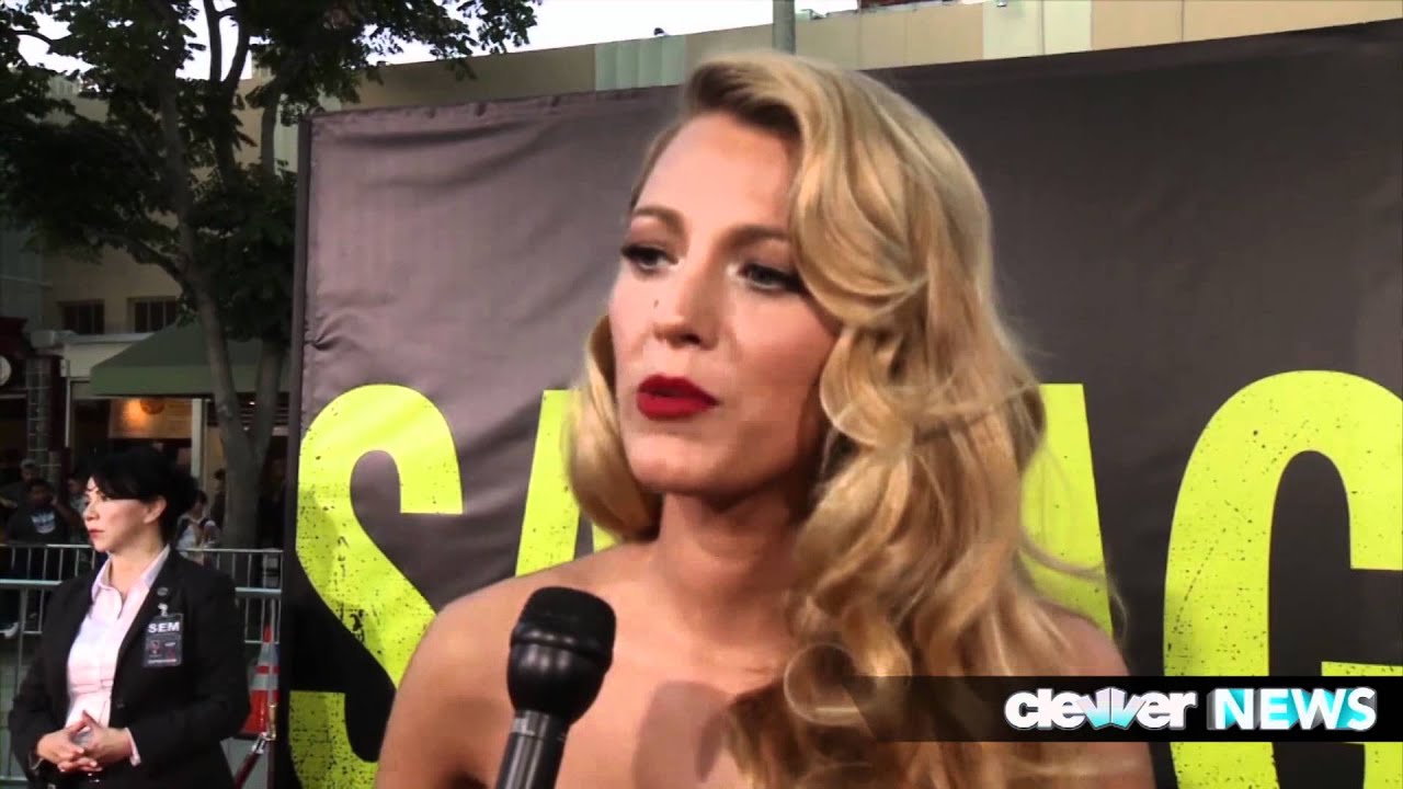 Blake Lively Interview at Savages Premiere - YouTube