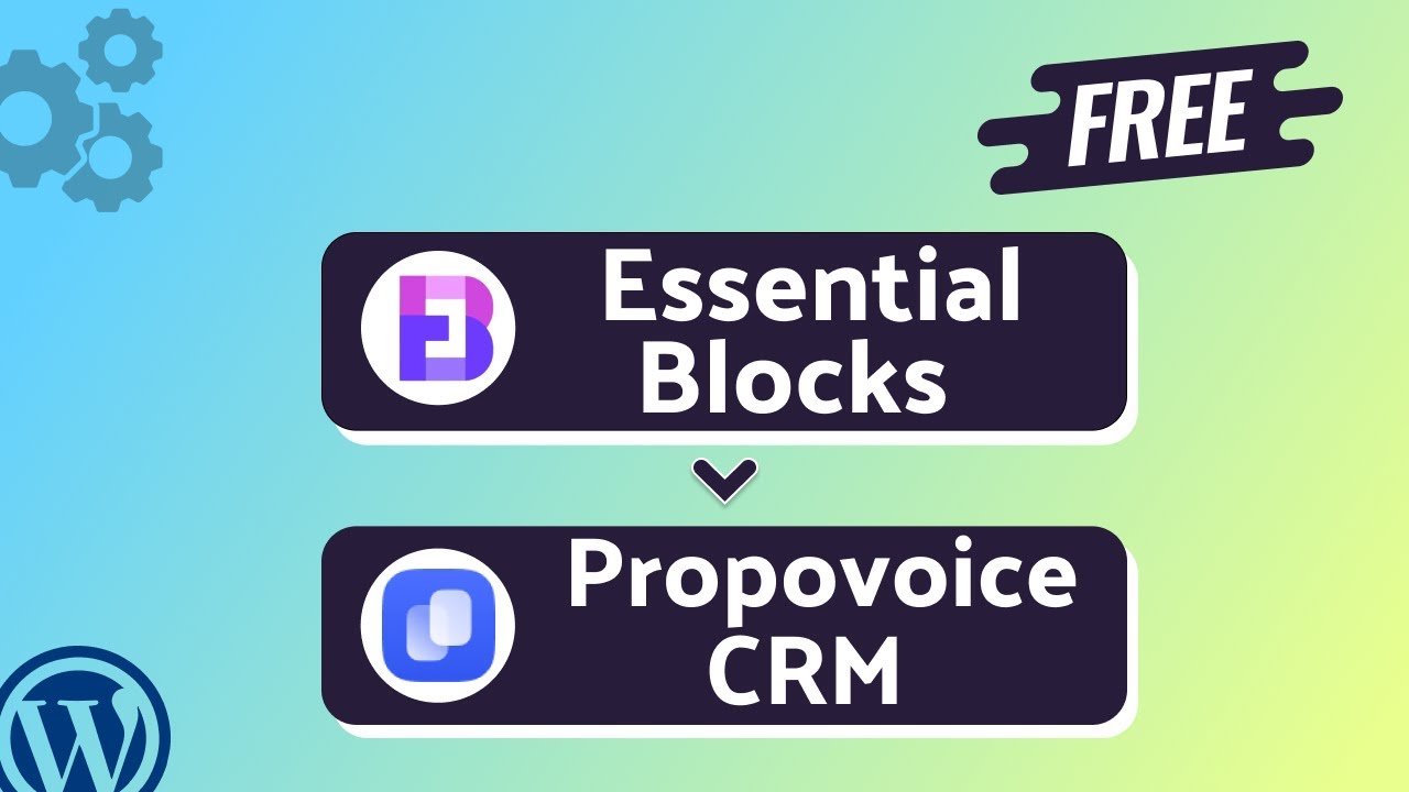 Integrating Essential Blocks With Propovoice Crm Step By Step Tutorial Bit Integrations
