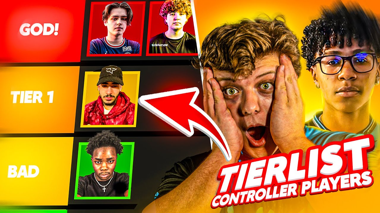 Fortnite Controller Players Tier List Controller Players! - YouTube