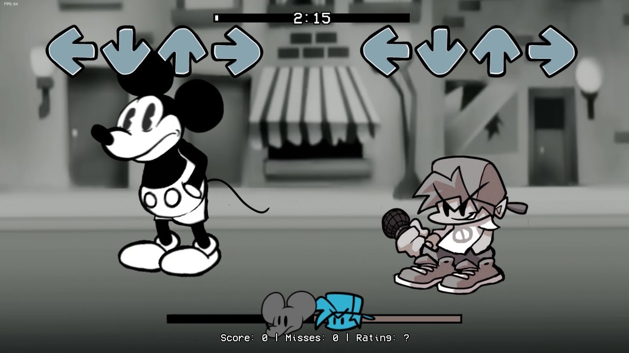 FNF vs Scary Mickey Mouse - YouTube